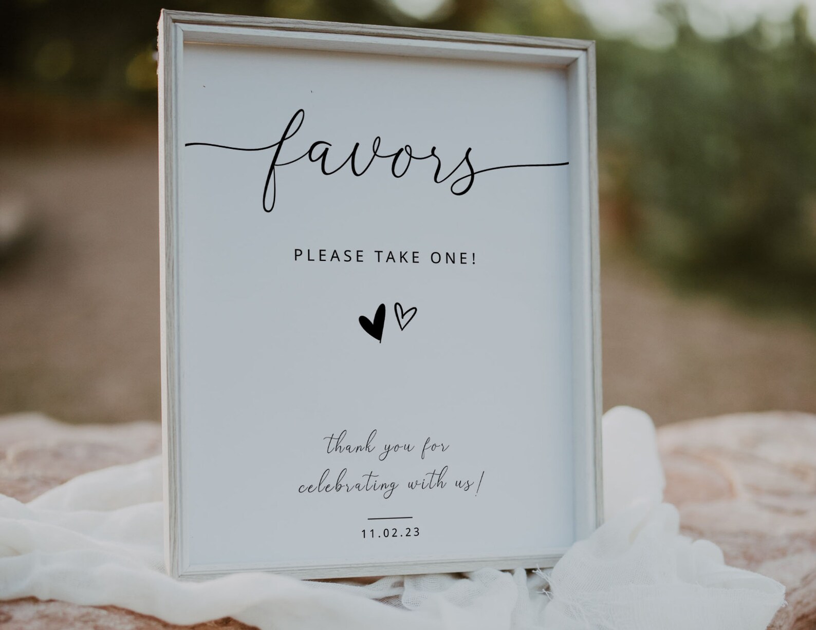Favors Sign Template Printable Favors Sign Wedding Favors - Etsy