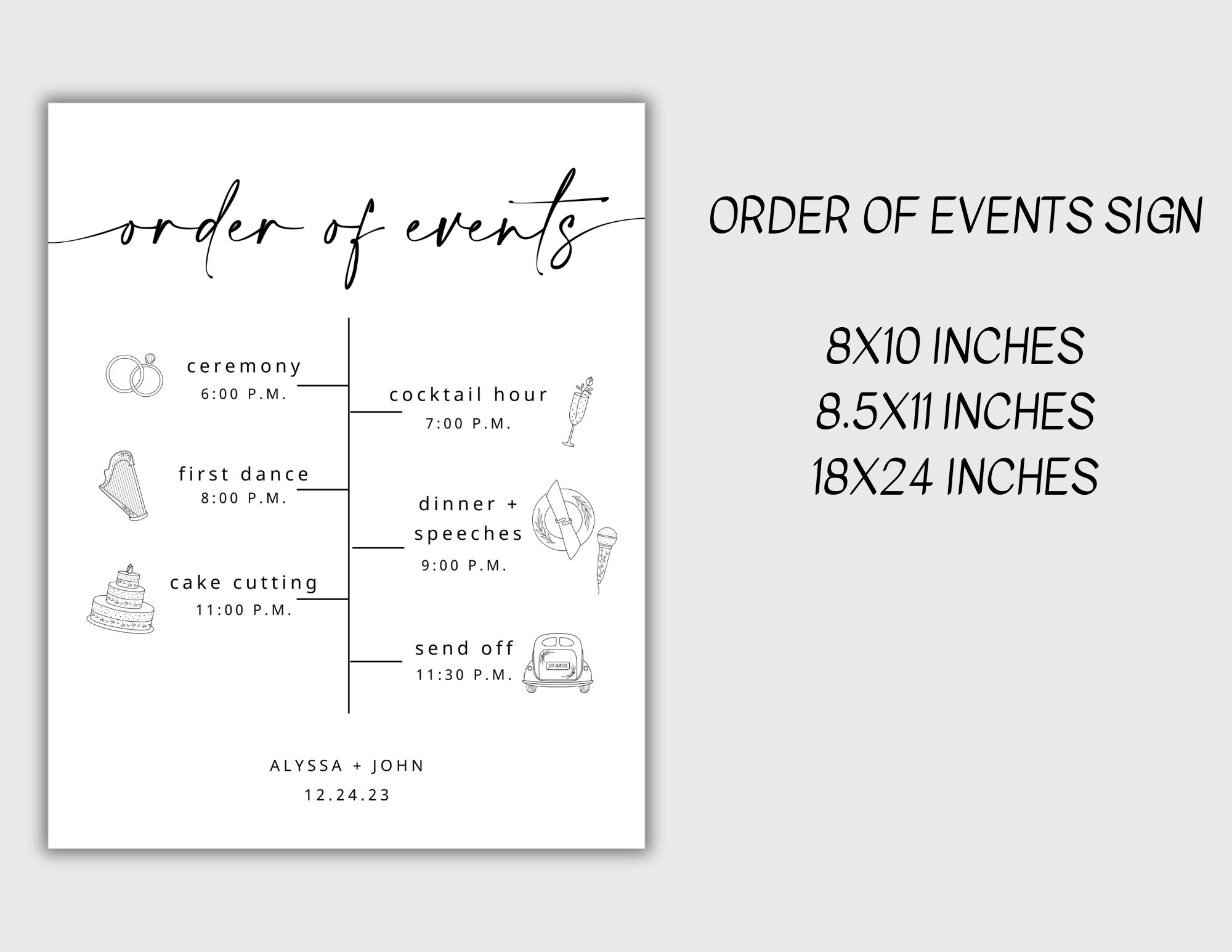 Wedding Timeline Sign Template Order Of Events Sign Timeline Wedding wedding-timeline-sign-template-order-of-events-sign-timeline-wedding