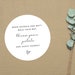 Wedding Toss Sticker Template: Personalized Petal Toss Label (digital ...