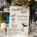 Martini Bar Sign Template Espresso Martini Cocktail Bar Sign Handdrawn Scribble Illustrated ...
