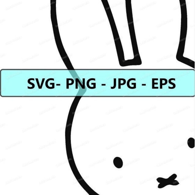 Miffy Png Files - Etsy