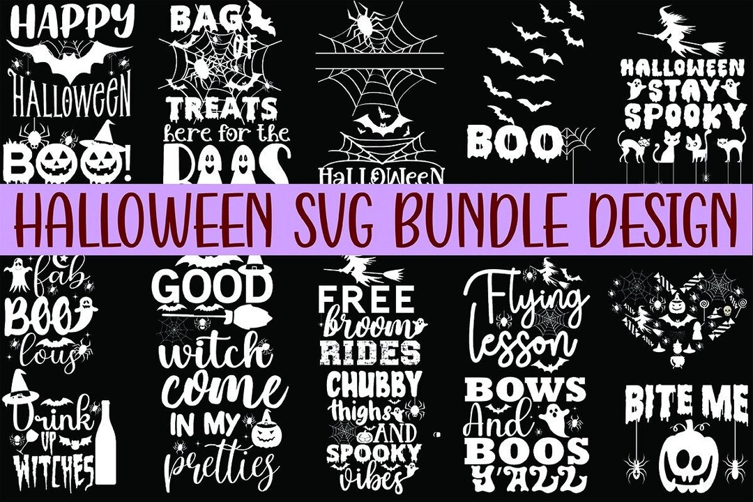 Halloween SVG Bundle - Scary Bundle - Cricut Silhouette - Svg Bundle ...