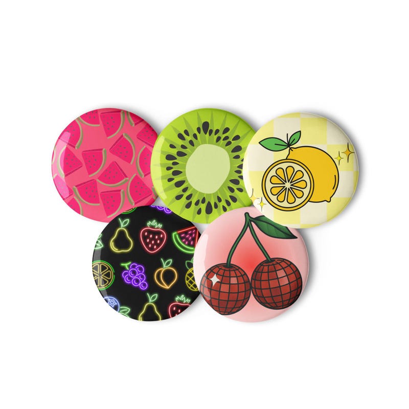Fruit Buttons - Etsy