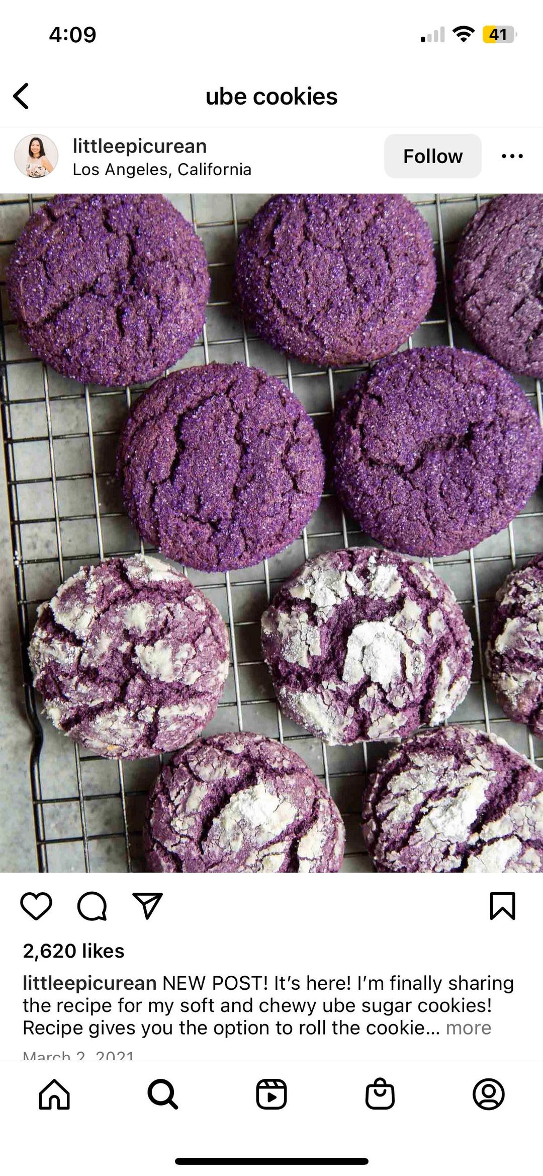 Gourmet Ube Cookies | Filipino Ube Cookies| Pinoy Cookies | Cookie ...