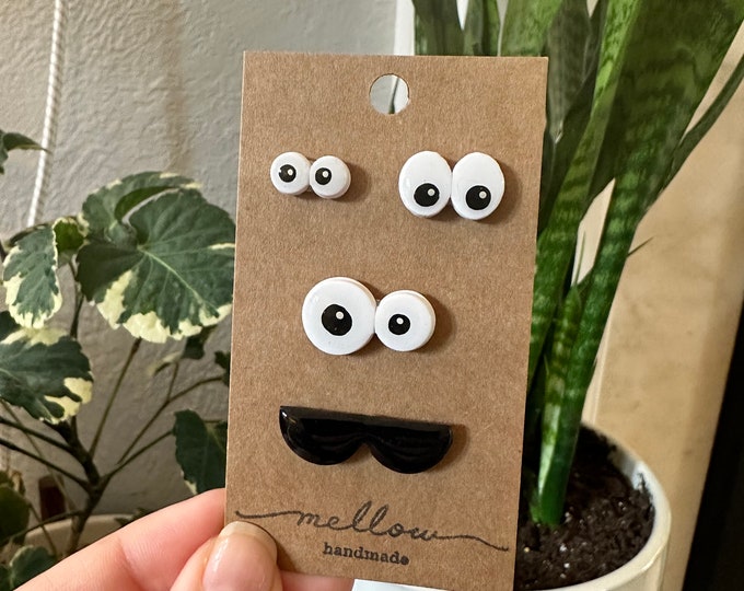 Plant Pals, Googly Eyes and Sunglasses pack of 4 Magnetic Plant ...