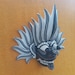 Gini Raksha Mask, Fire Demon Traditional Sri Lankan Mask Devil Mask ...