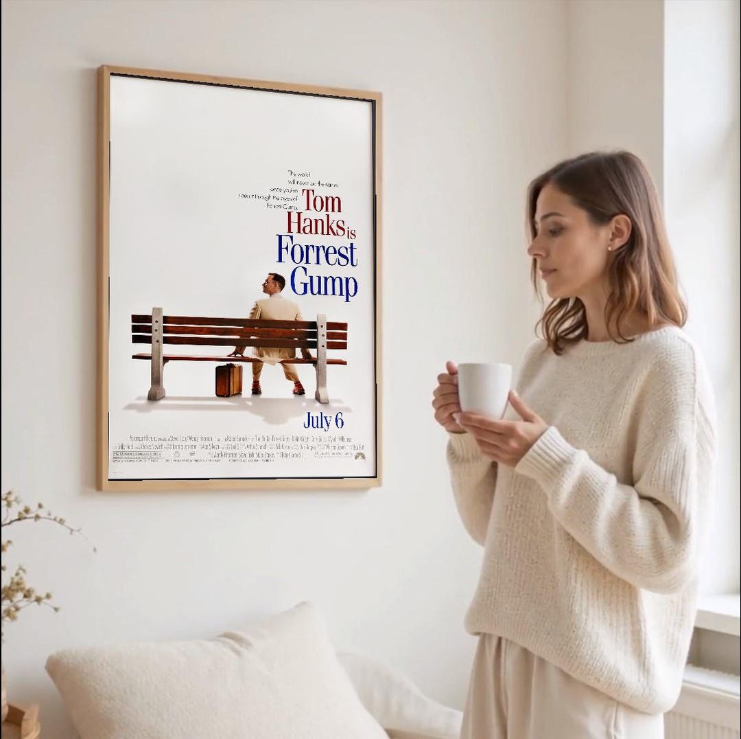 Forrest Gump Movie Poster - Etsy