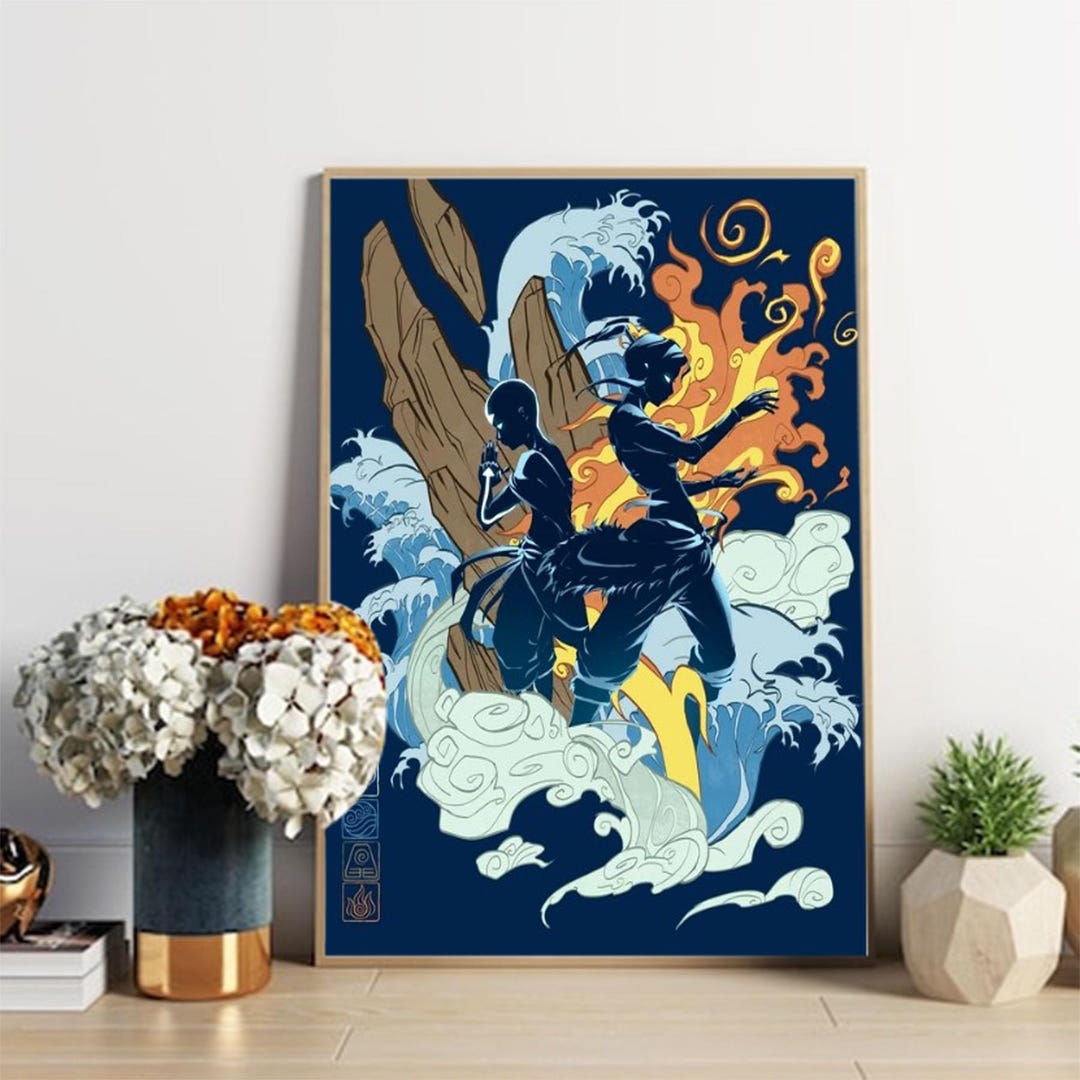 Deux Avatars Poster - Etsy