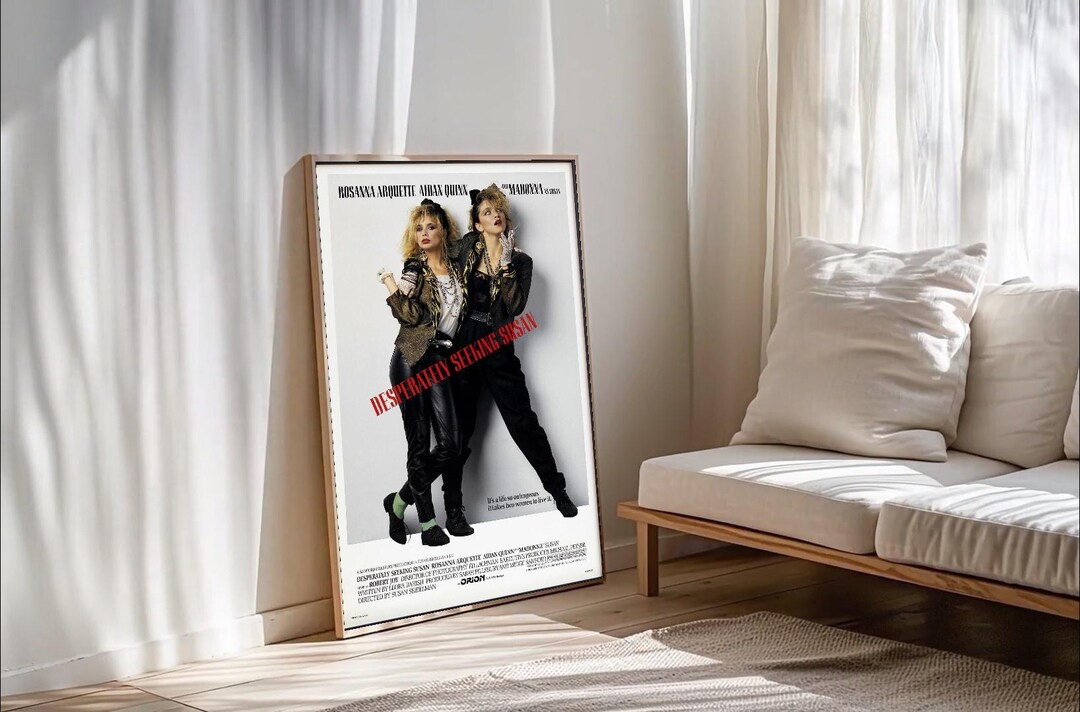 Desperately Seeking Susan Movie Poster - Etsy