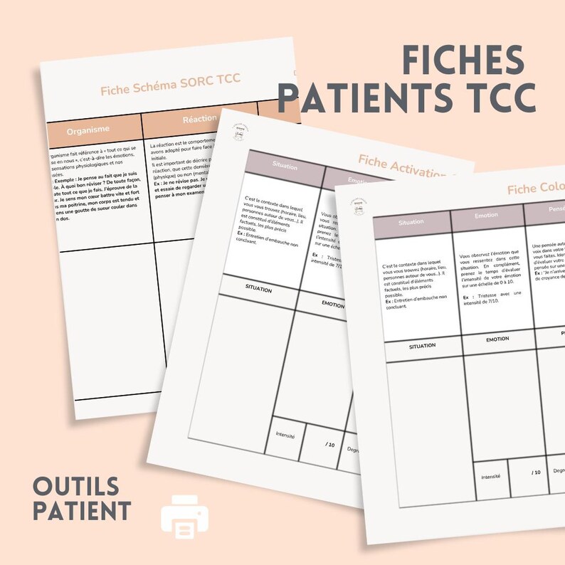 CBT Exercises Ebook: CBT Worksheet Pack – Cognitive Behavioral Therapy ...