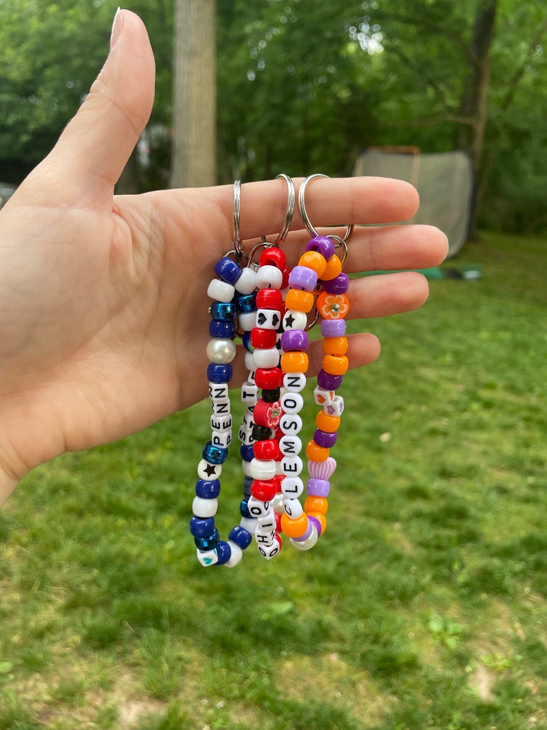 College Keychain - Etsy