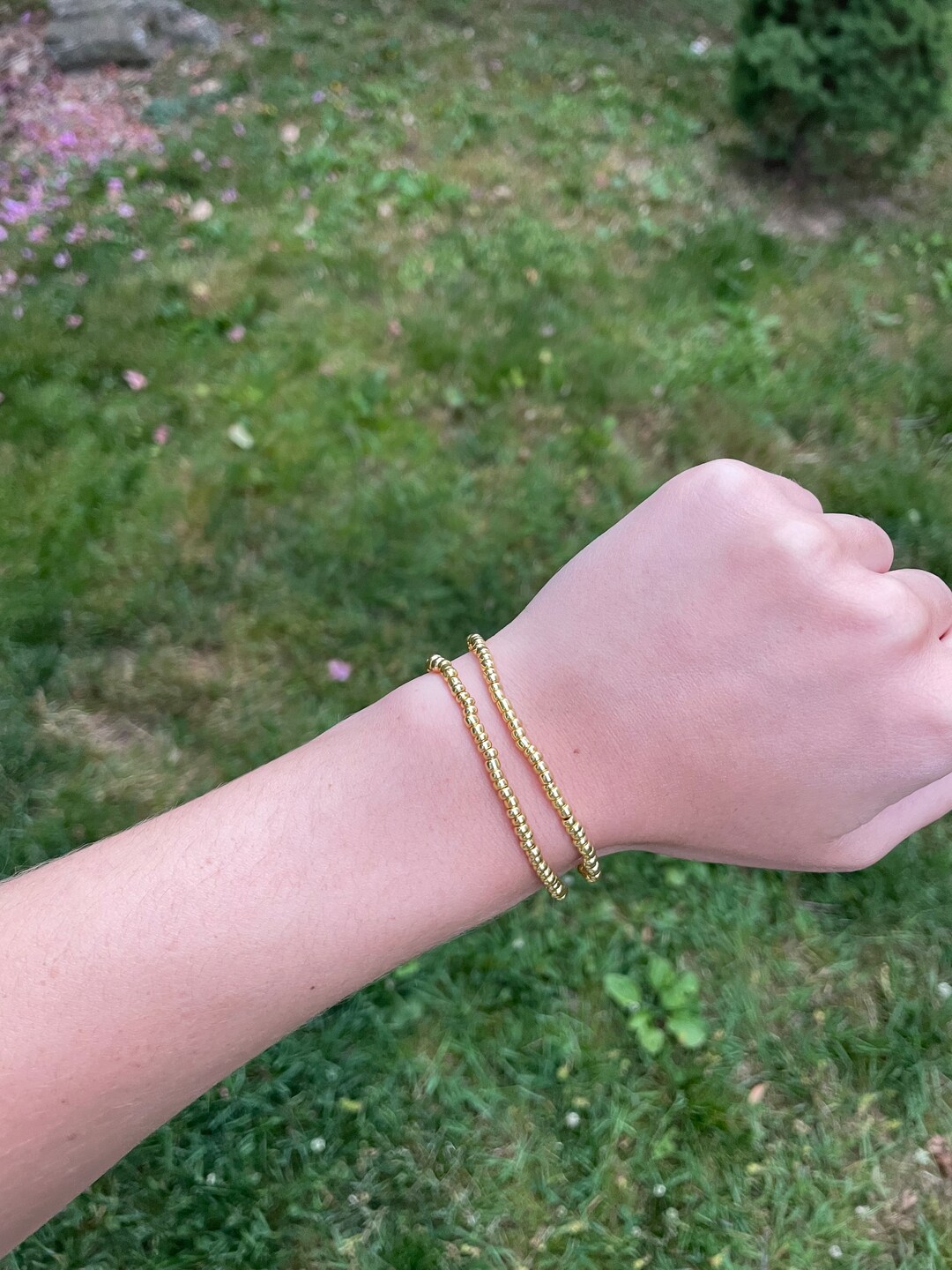 Gold Bracelet Stack - Etsy