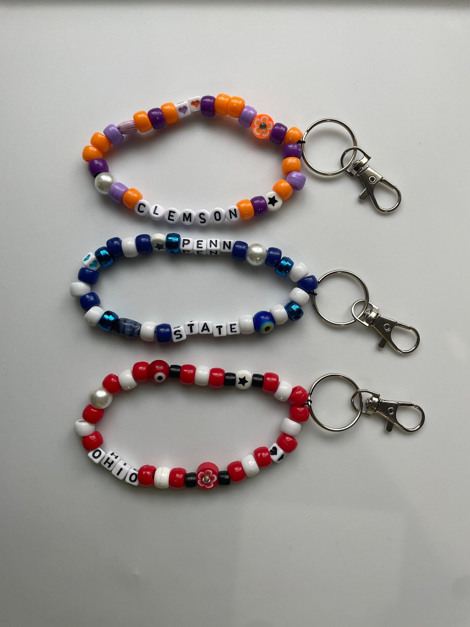 College Keychain - Etsy