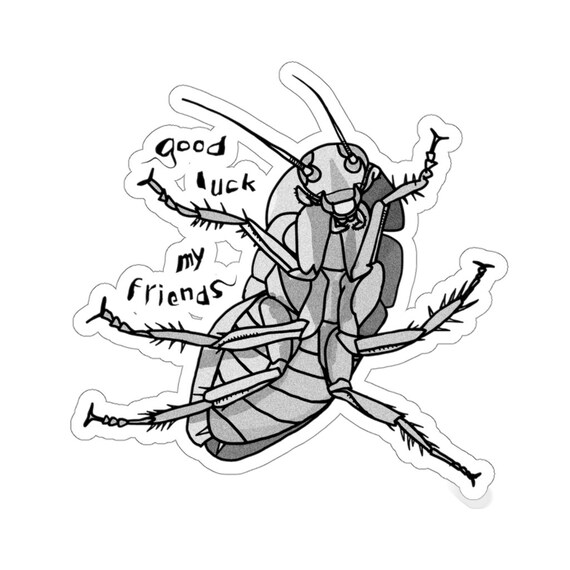 Cute Cockroach Drawing