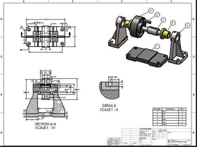 Full Assembly Mechanical CAD Drawing - Etsy
