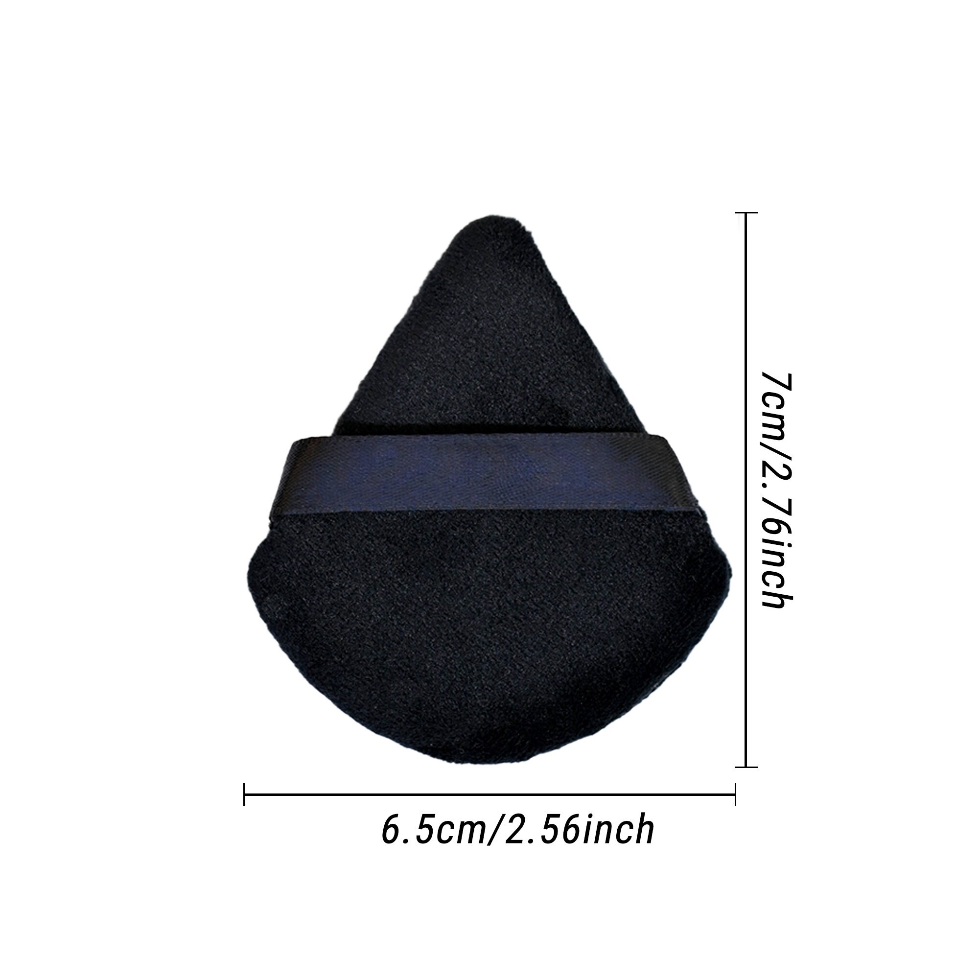 Powder Puff Wedge Makeup Triangle Cotton Puffs - Etsy