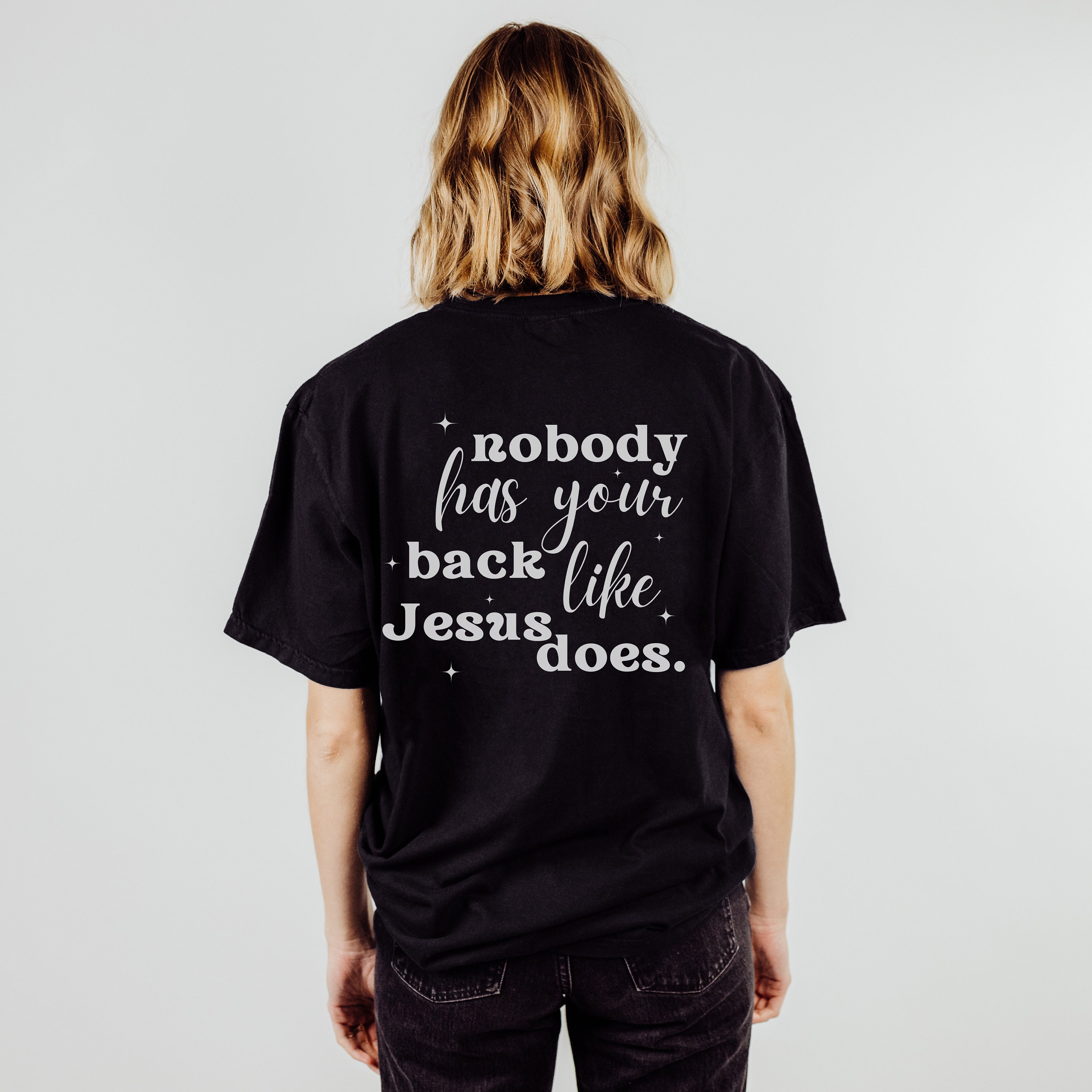 Jesus Has Your Back Tshirt, Christian Apparel, the King is Coming ...