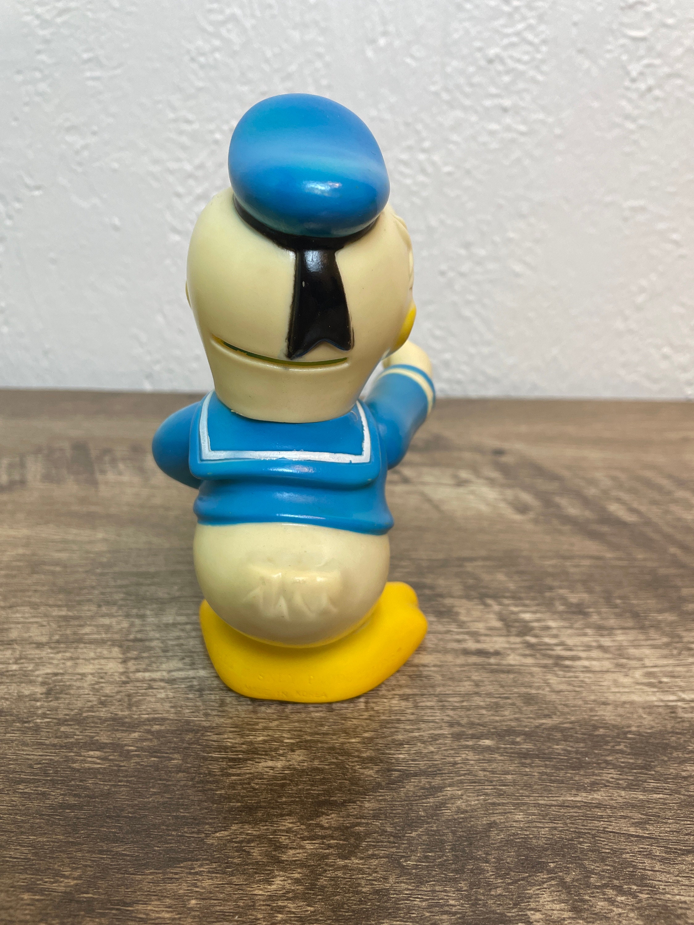 70s Donald Duck Coin Bank - Etsy