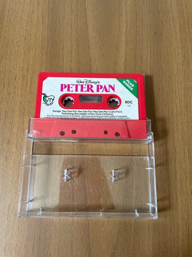 Vintage Peter Pan Cassette Tape - Etsy