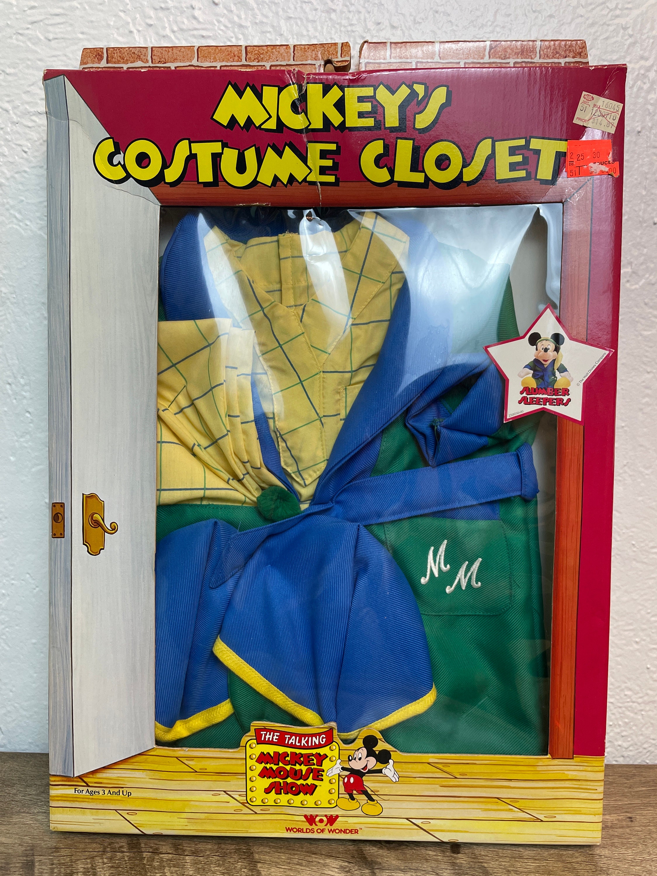 90s Mickey Costume Closet Slumber Sleepers - Etsy