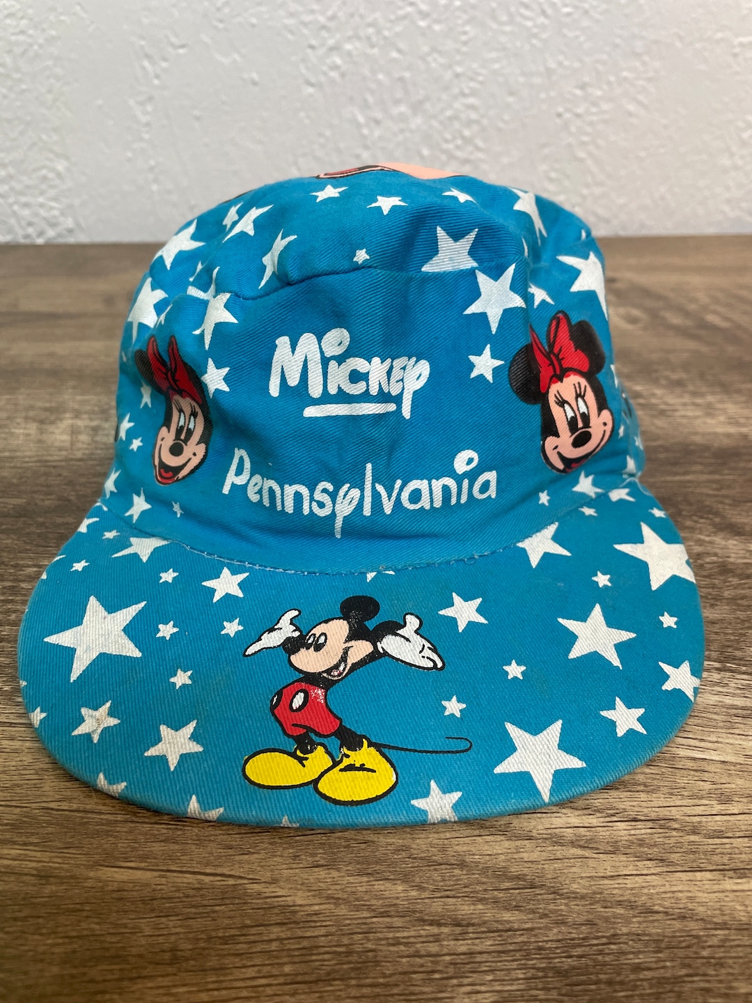 80s Disney Painters Cap - Etsy