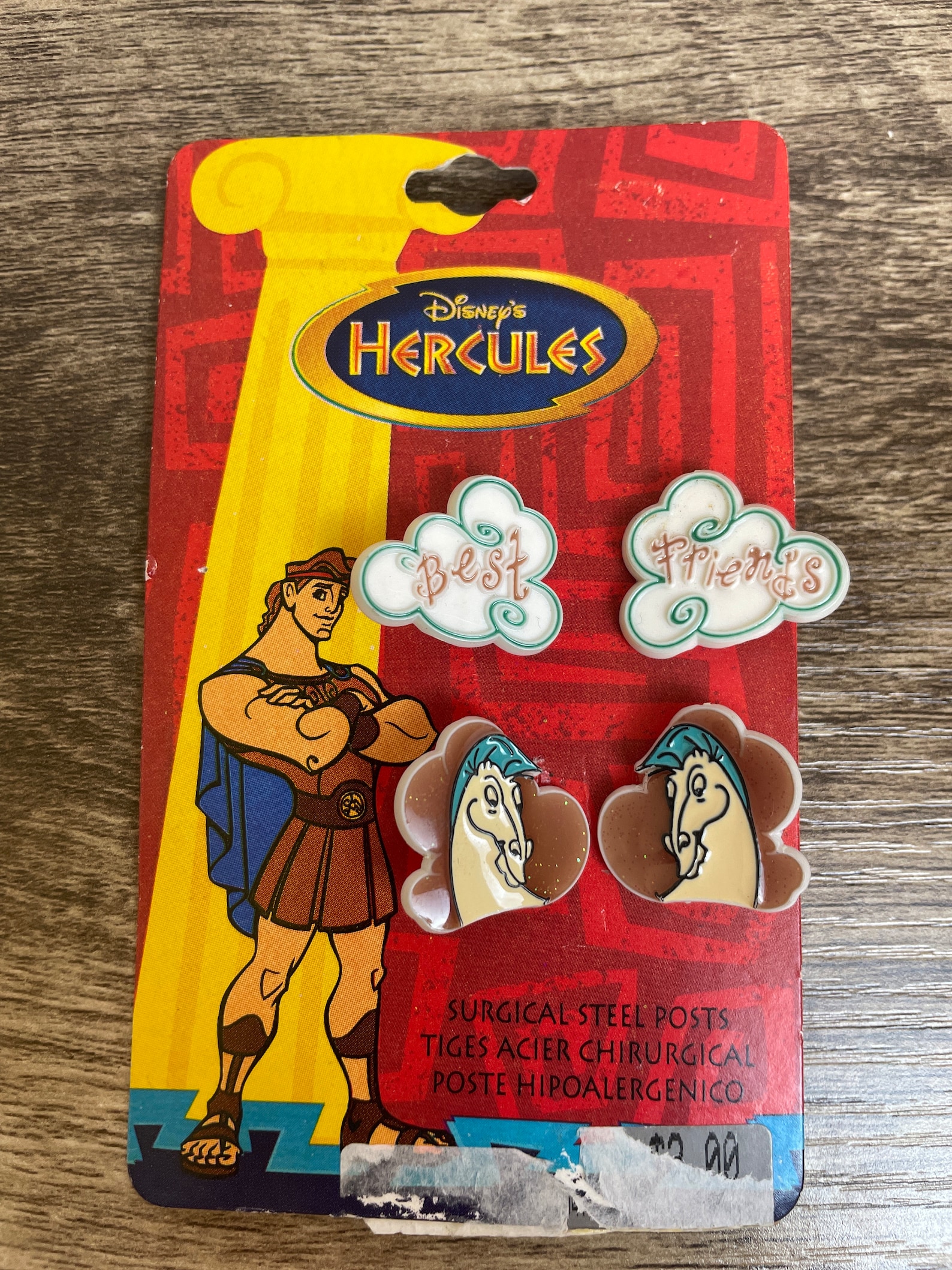 90s Hercules Earring Set - Etsy