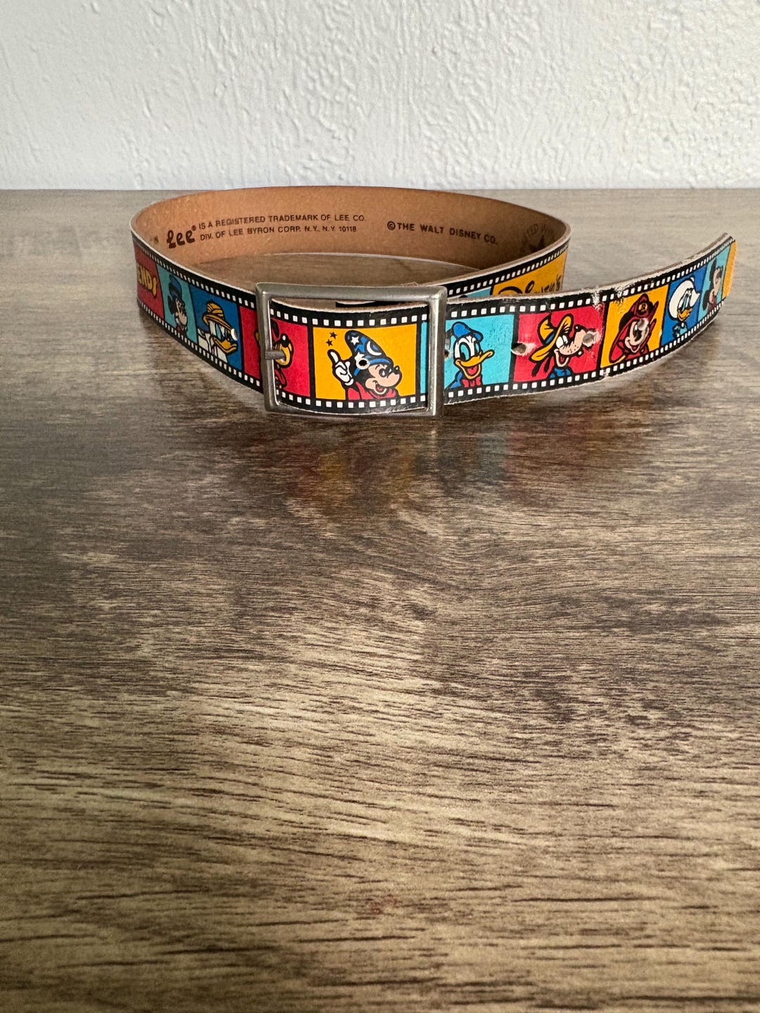 Vintage Youth Disney Belt – Lee X Walt Disney – Film Strip Character ...