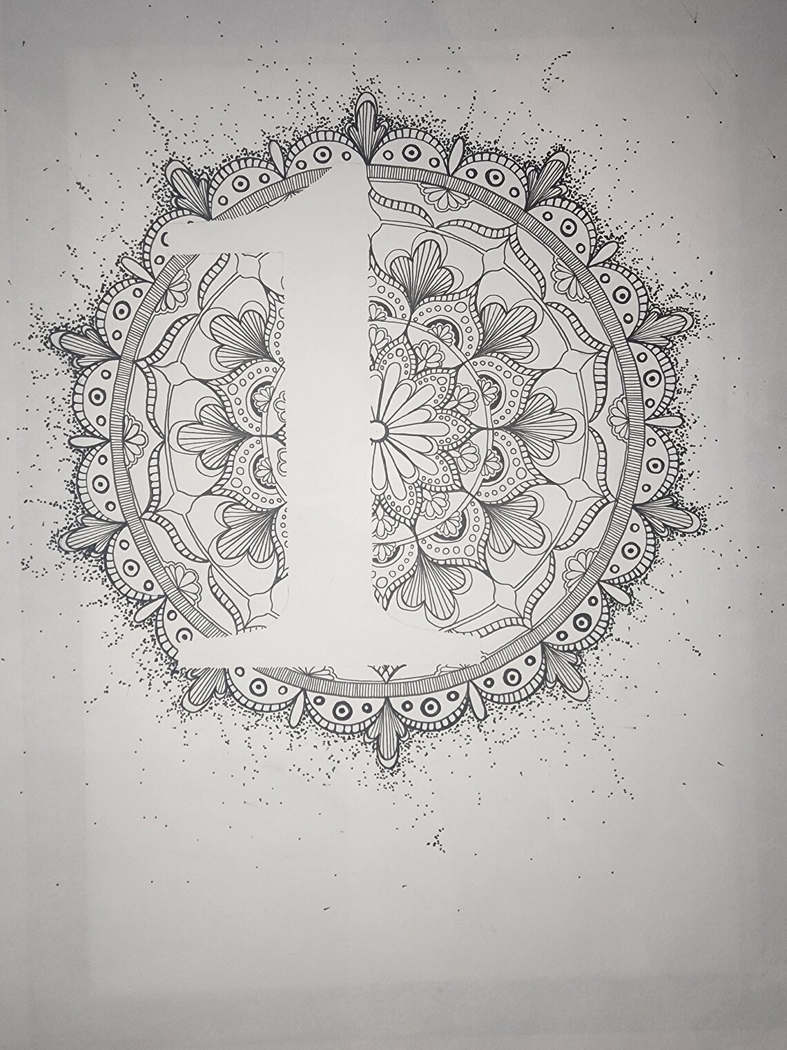 Printable A-Z Mandal Alphabet Coloring Book With Bonus Number Pages for ...