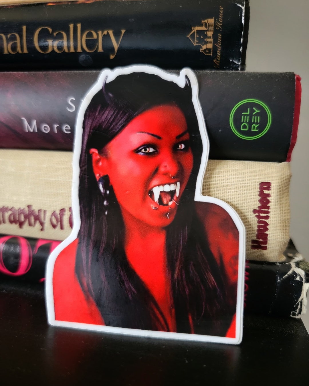 Devil Girl Sticker - Etsy