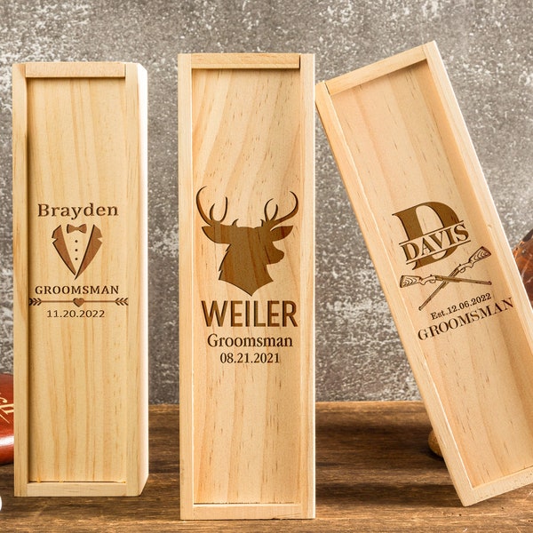 Wooden Cigar Box - Etsy