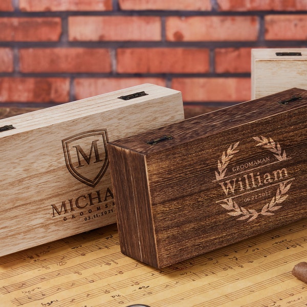 Wooden Cigar Box - Etsy