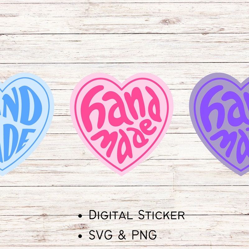 Handmade Stickers - Etsy