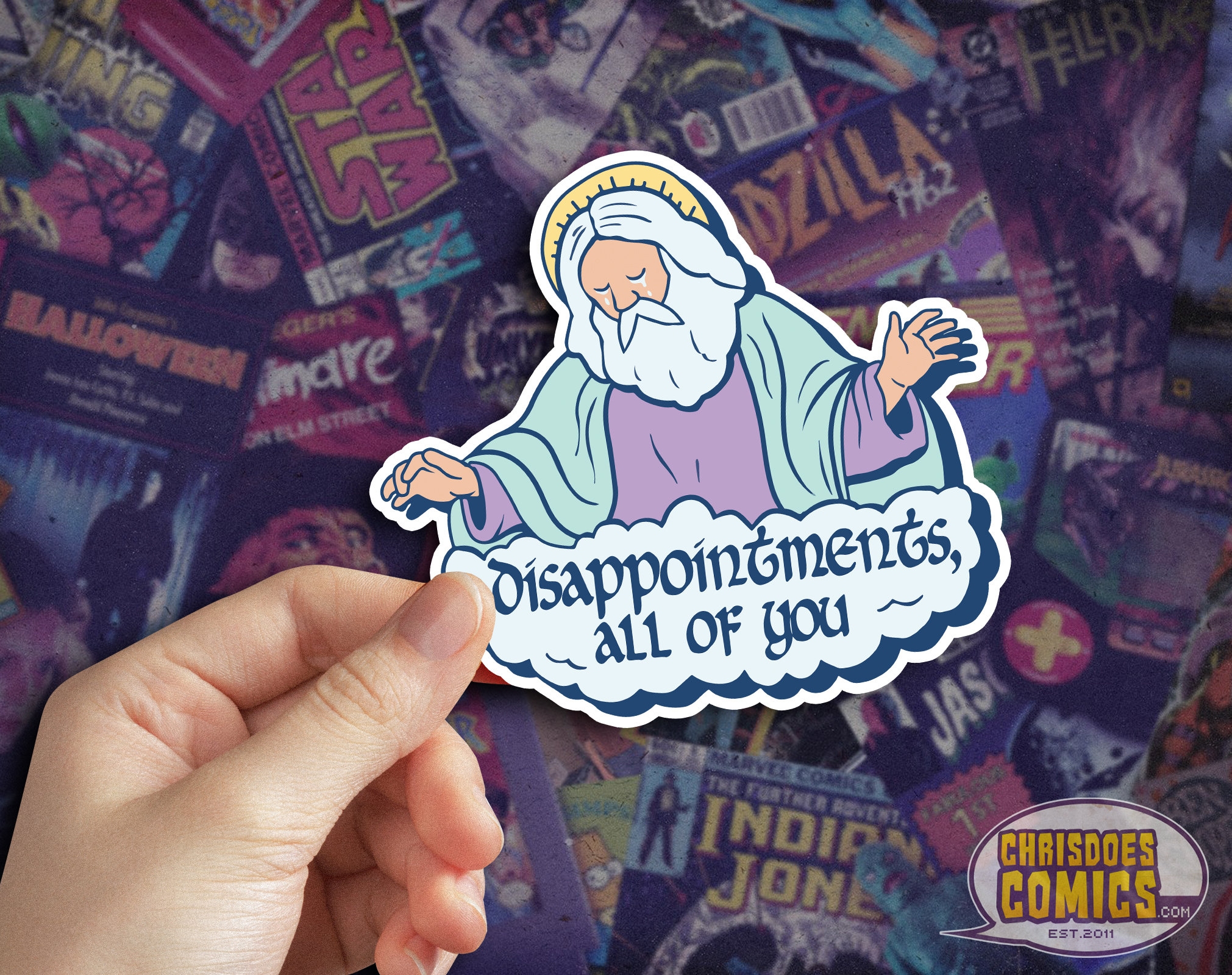 Religion God Jesus Faith Meme Funny Humor Sticker Decal - Etsy