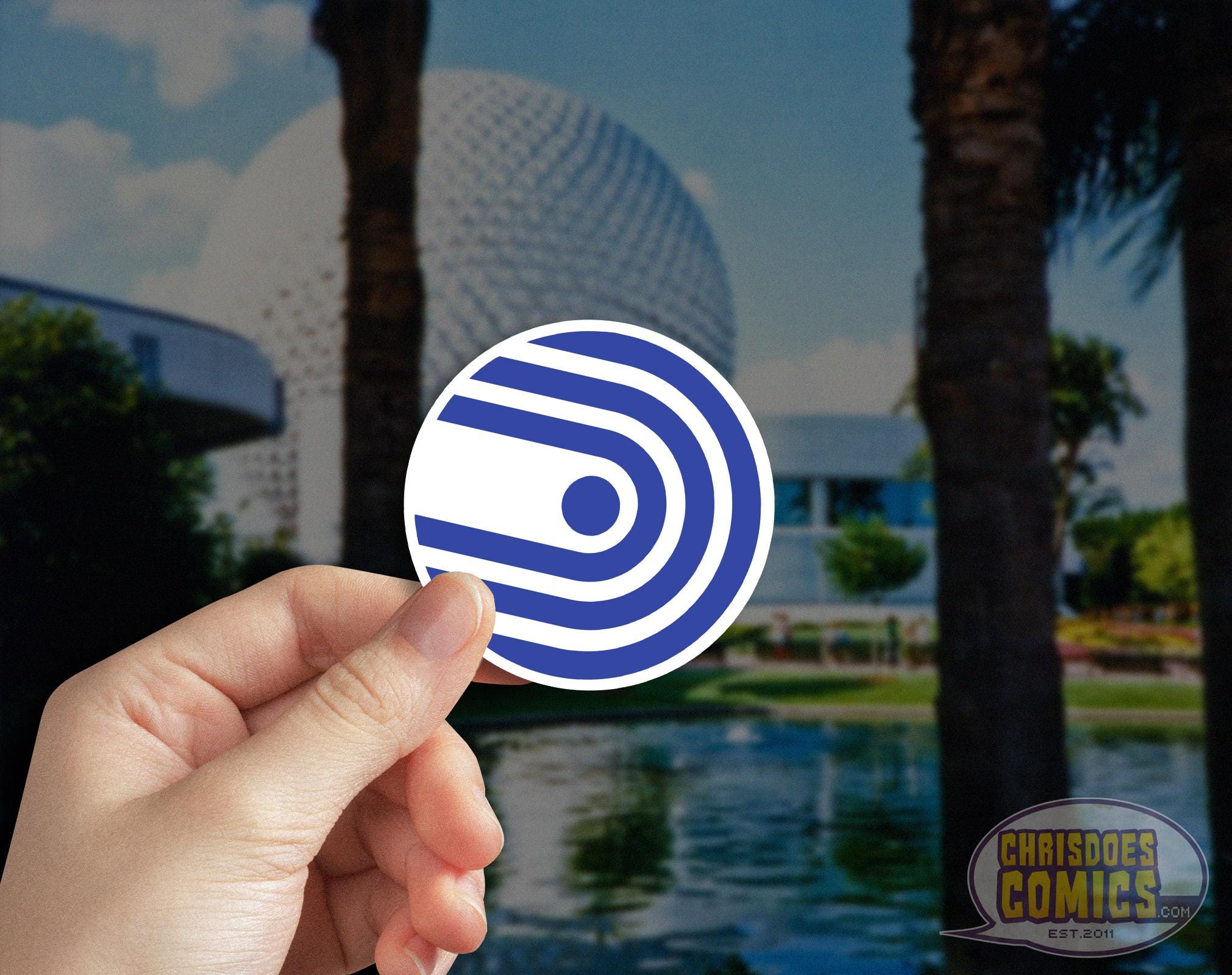 Vintage EPCOT Center Theme Park Decal Stickers: Retro Travel - Etsy