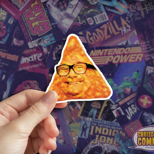 Devitos Danny Devito as a Dorito Vinyl Sticker - Etsy