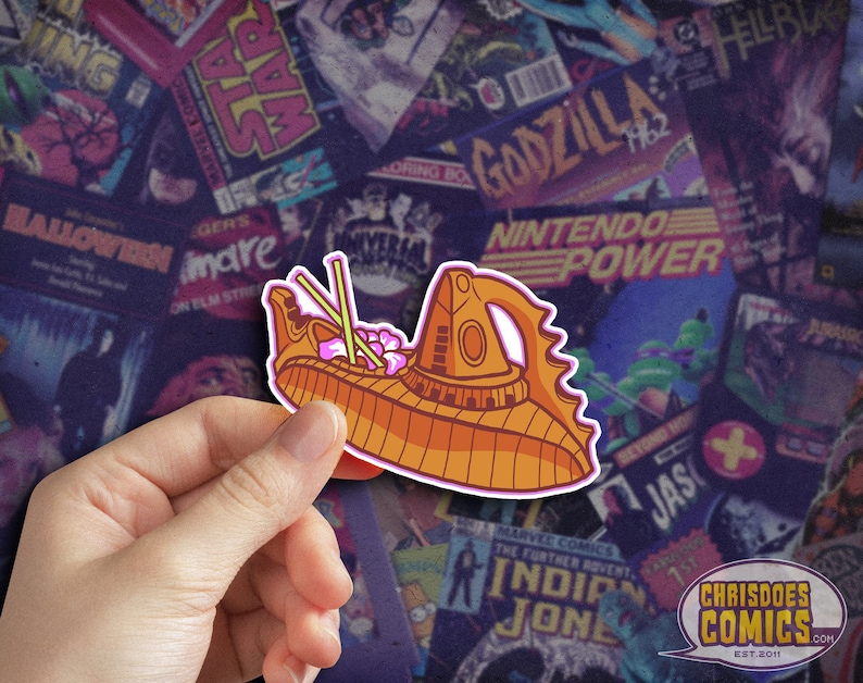 Trader Sams Grog Grotto Tiki Cocktail Sticker: Retro Hawaiian Decal - Etsy