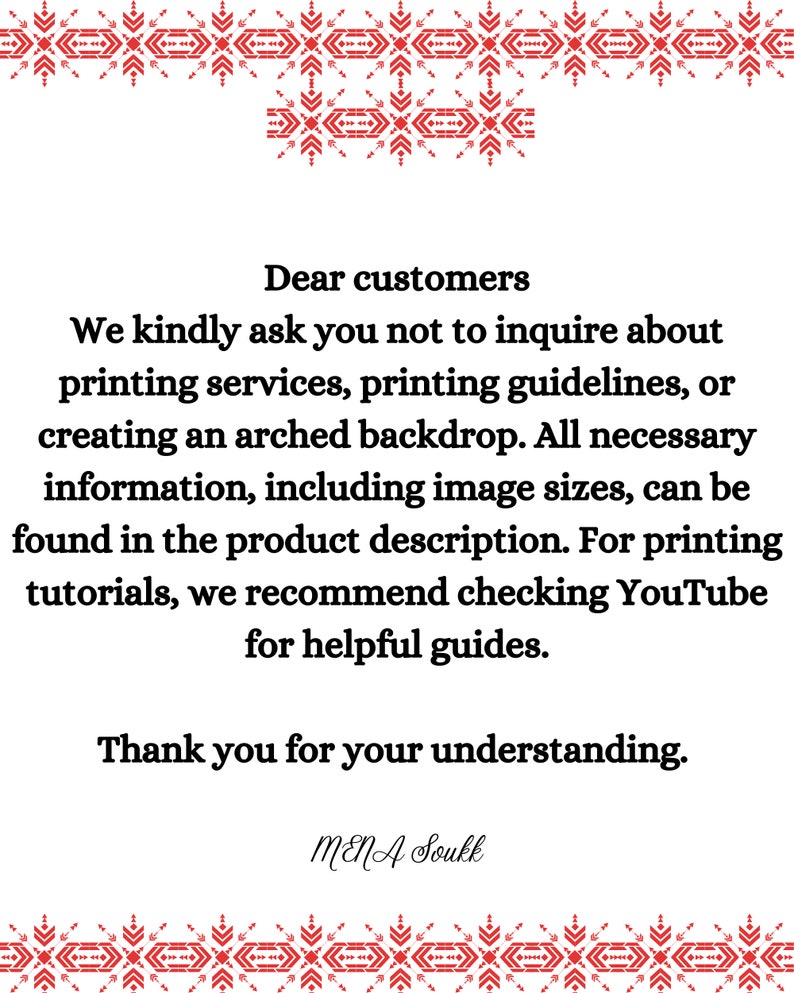 PRINTABLE Henna Sign With Henna Patterns-middle Eastern Wedding-north ...