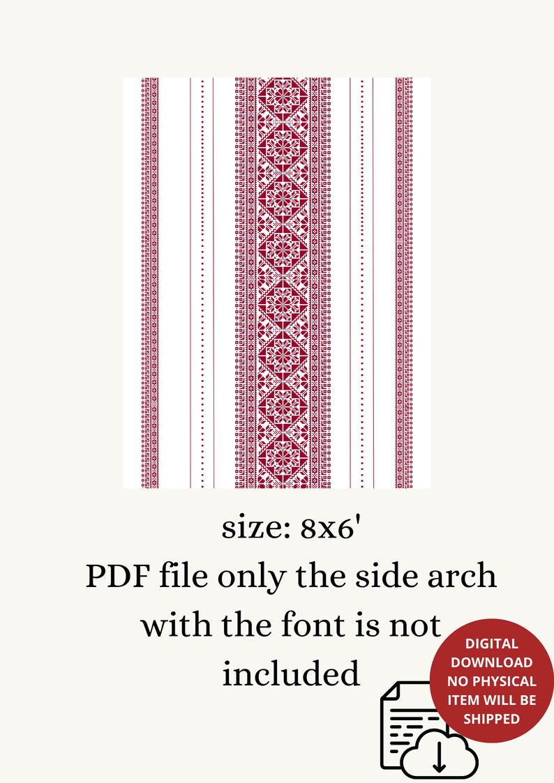 Printable Palestinian Henna Backdrop-henna Party-palestinian Wedding ...