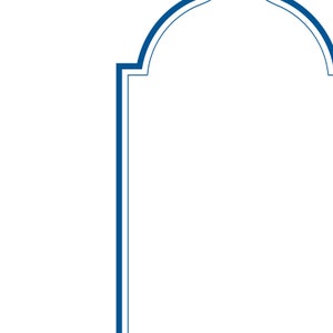 12 Islamic Frames Outline/geometrical Patterns PNG Files With a ...