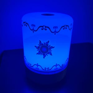 Tangled Rapunzel/pascal Themed RGB Lantern With 9 Color Options - USB-C ...