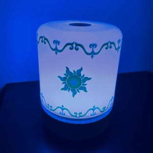 Tangled Rapunzel/pascal Themed RGB Lantern With 9 Color Options - USB-C ...