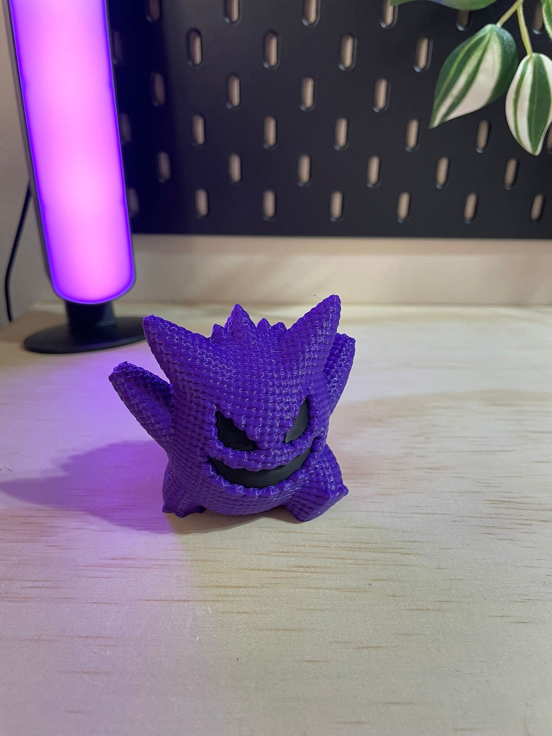 Burlap Spooky Gengar (purple Edition) - Etsy