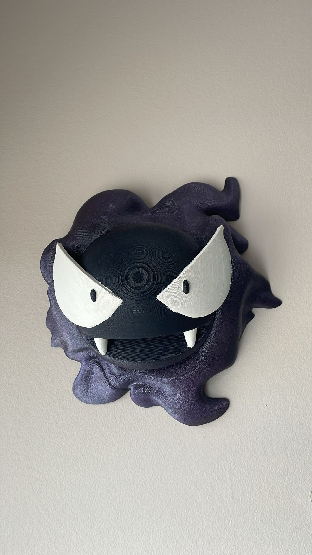 Ghastly Pokémon Wall Mounted Decoration (3D Print) - Etsy