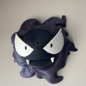 Ghastly Pokémon Wall Mounted Decoration (3D Print) - Etsy