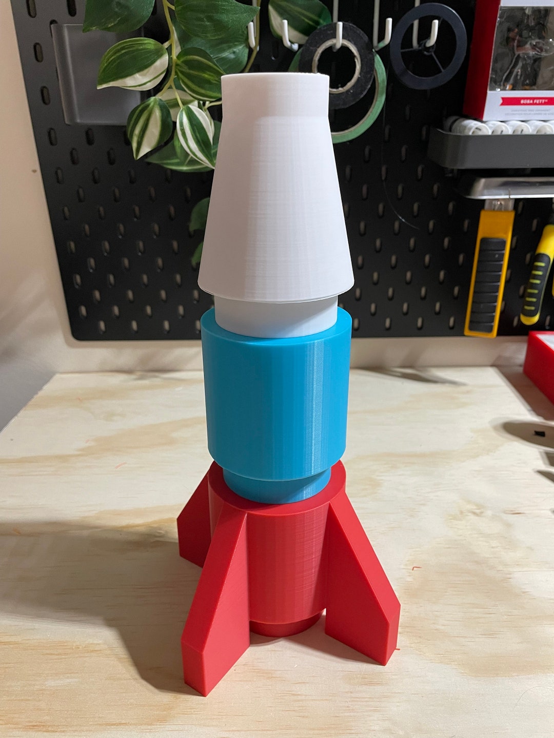 Lego Rocket Ship 3d Printed - Etsy