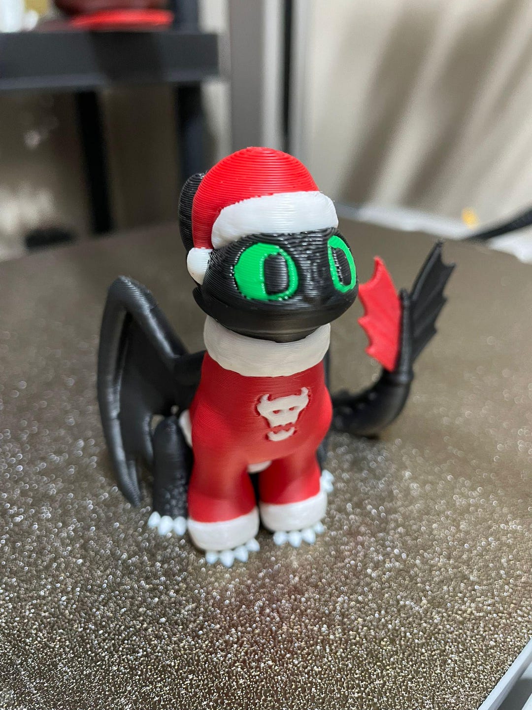 Toothless (christmas Sweater) & Light Fury (angel) Desk Ornaments! - Etsy