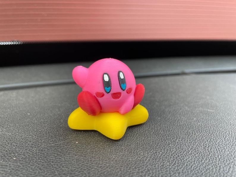 Kirby Dash Mount Car Buddy (1.5 Inches Tall) - Etsy