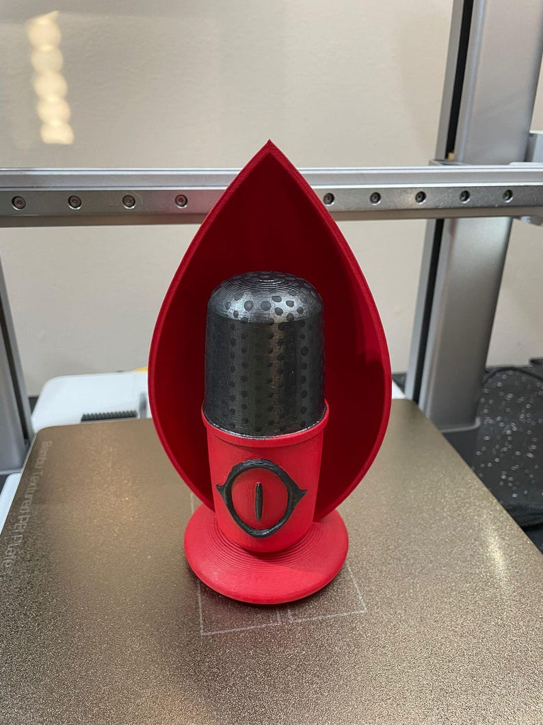 Alastor's Microphone Hazbin Hotel - Etsy