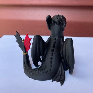 Toothless & Light Fury Desk Toys/ornaments! (reinforced Tails) - Etsy