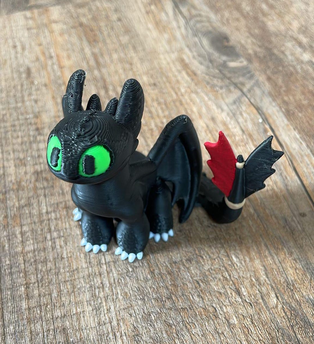 Toothless & Light Fury Christmas Tree Ornaments! - Etsy